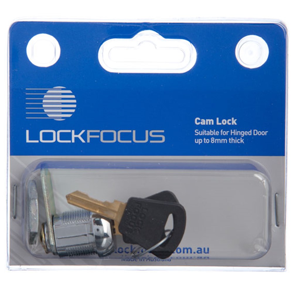 LOCK FOCUS CAM LOCK AR/CR16/01/3B/N04 DP | 16mm Round Face Cam Lock ...