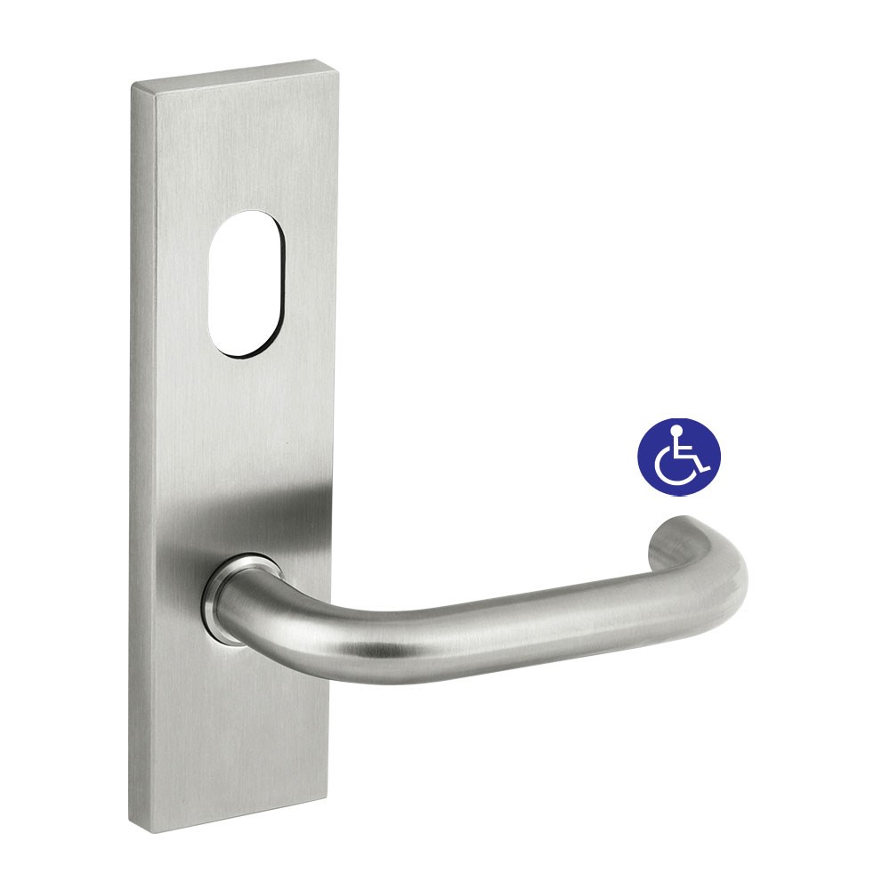 Dormakaba Furniture Square End Plate Concealed Fix with Cylinder Hole ...