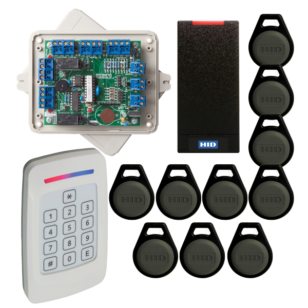 CS ACE WIEGAND 1 DOOR KIT, INC CS4890 CONTROLLER, PROG KEYPAD HID ...