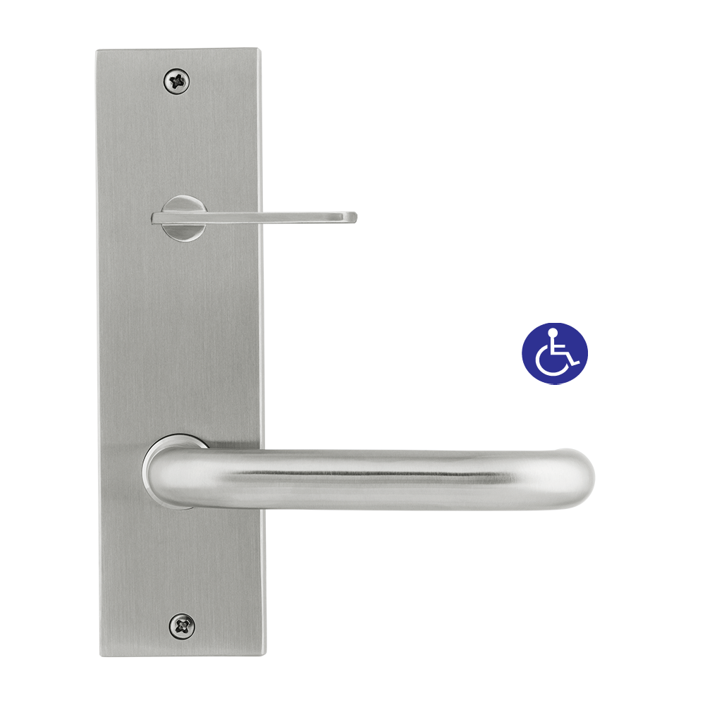 Dormakaba Furniture Square End Plate Visible Fix with Disabled Turn and ...